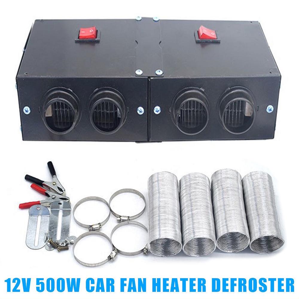 Buy Mayitr 500W Electric Car Heater 12V Heating Fan Defogger Defroster ...