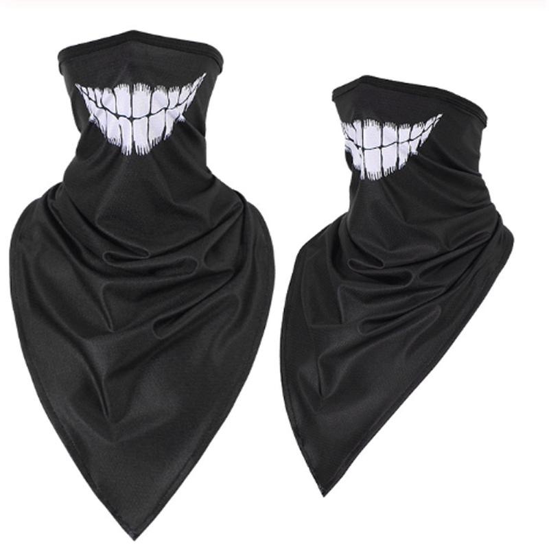 2019 Balaclava Motorcycle Face Shield Breathable Face Mask Motorcycle ...