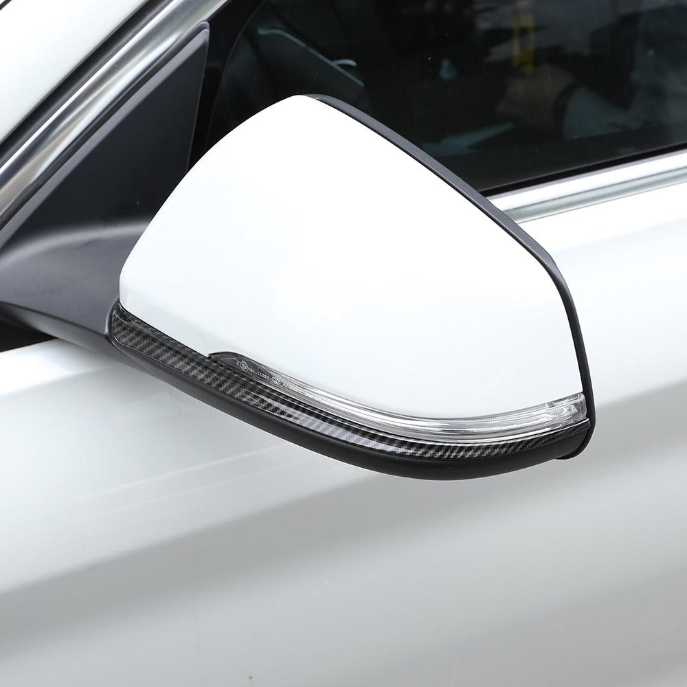 Buy Car Side Rearview Mirror Strips Trim for BMW X1 F48 1 2 series ...
