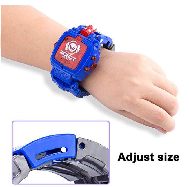 Buy Robot Watch Toys Deformed Watch Toy Deformation Robot Toys Kids ...