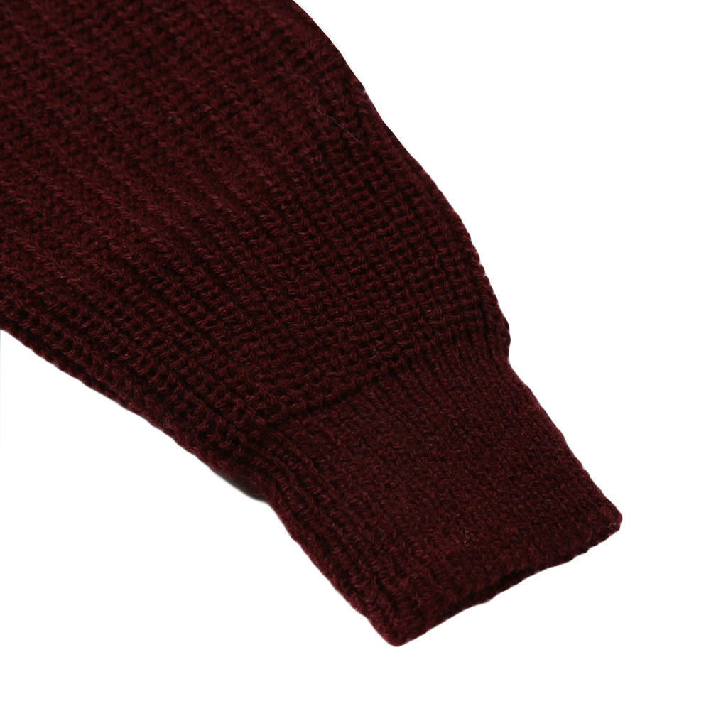 Winter Women Knitted Sweater Solid O Neck Long Sleeves Elegant Pullover