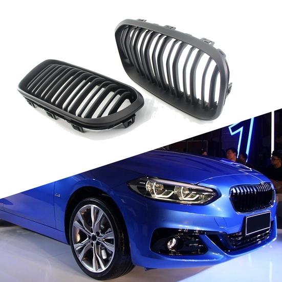 1Pair Car Grilles Front Bumper Grills Matte Black 51137371685 uygun ...