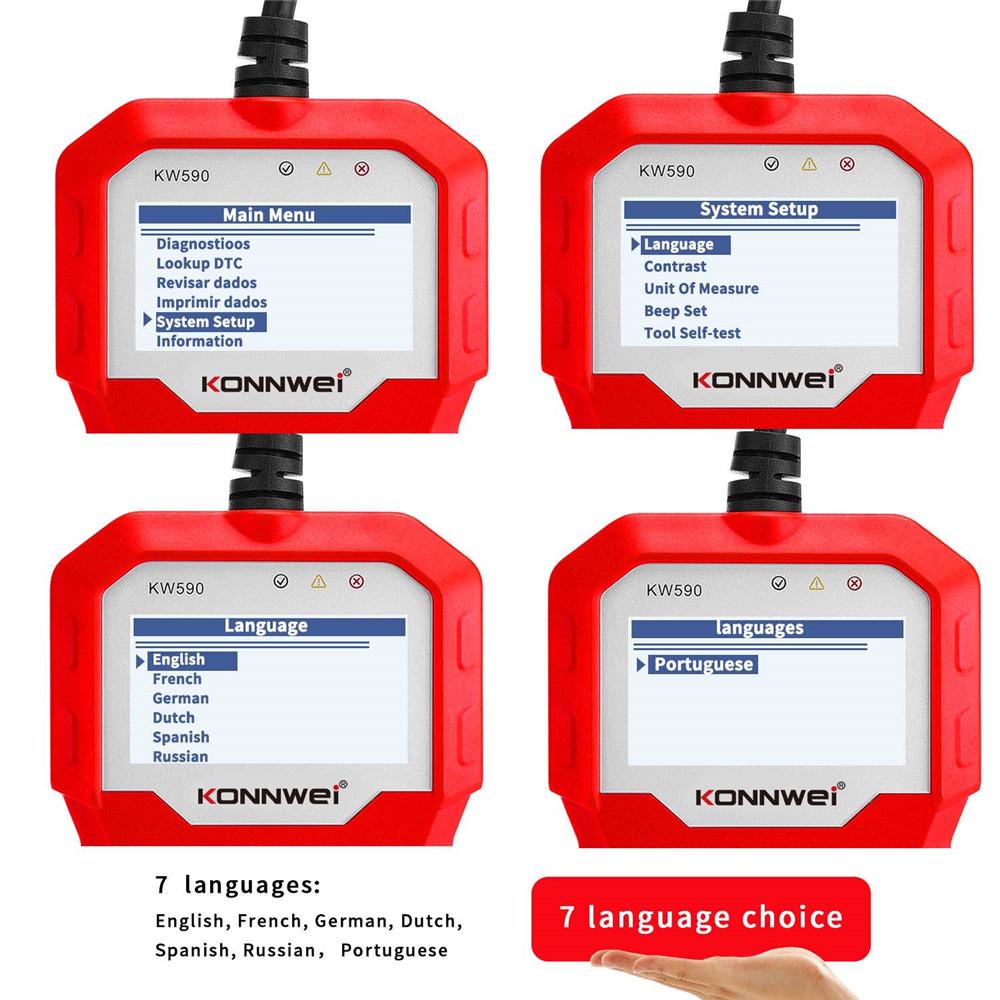 Buy Car Fault Detector OBDII Scanner Automobile Diagnosis Checker On ...