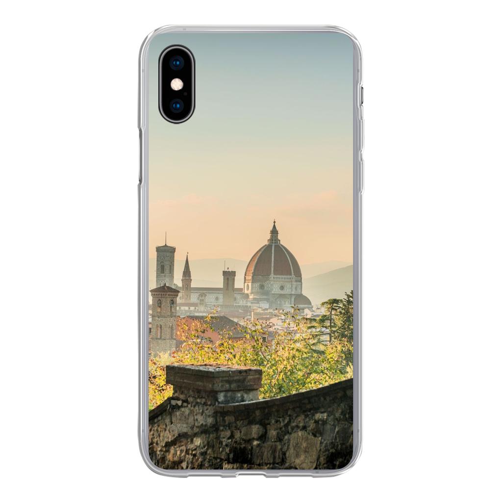Buy iPhone Xs Max Soft Case - Italy - City - Florence - Wall at ...
