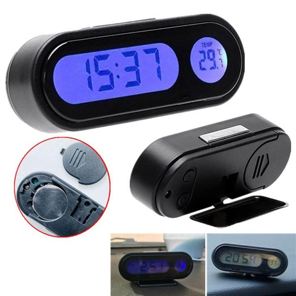 Satın alın Car Styling Gauges Backlight Auto Thermometer Time Watch ...