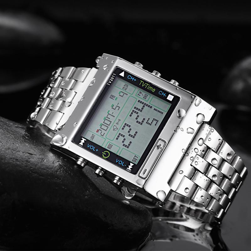TVG Luxury Sports Watch for Boys Digital Man Watch Işıklı led izle ...
