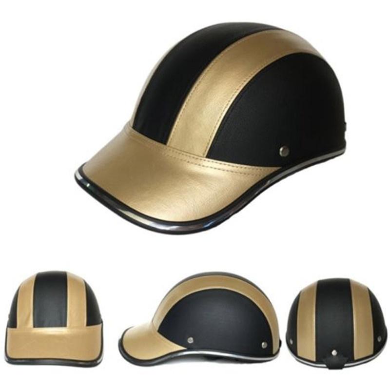 Buy Motorcycle Bike Half Helmet Baseball Cap Style Safety Hard Hat Open ...