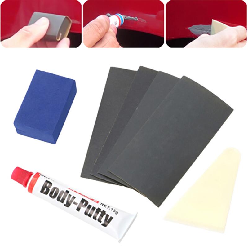 1 Set 15G Auto Car Body Putty Filler Painting Pen Assistant Smooth ...