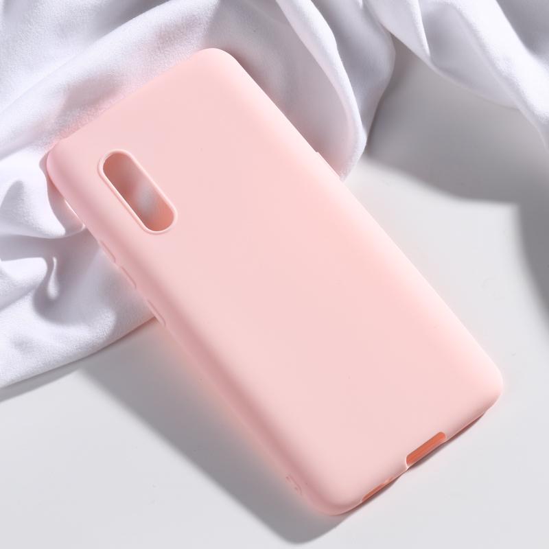 Buy Candy Color Silicone Phone Case For Vivo X27 Soft Tpu Case Cover ...