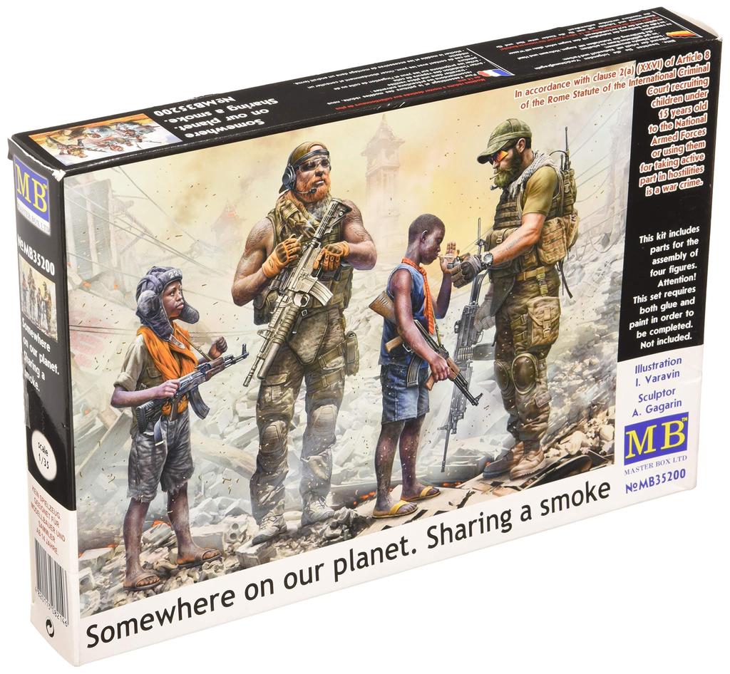 Buy Masterbox mas35200 pièces pour fabriquer un ensemble de modèles ...