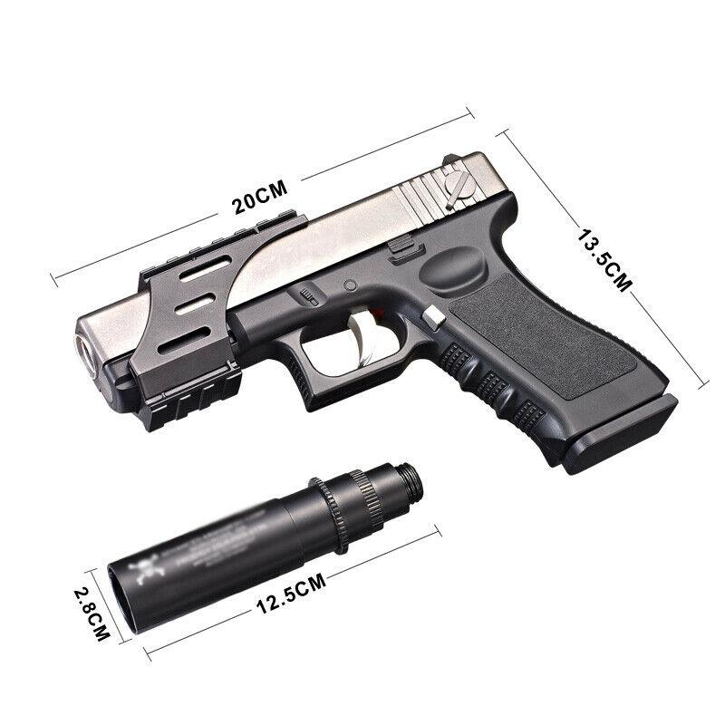 Buy Manual Renxiang G18 Toy Pistol Gel Ball Blaster Water Bullets ...