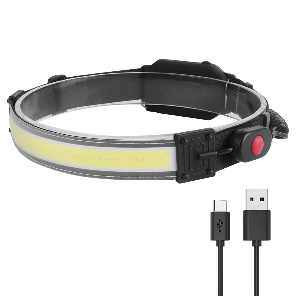 Satın alın LED Strip Headlamp 3 Mode 400LM Headlight Rechargeable ...