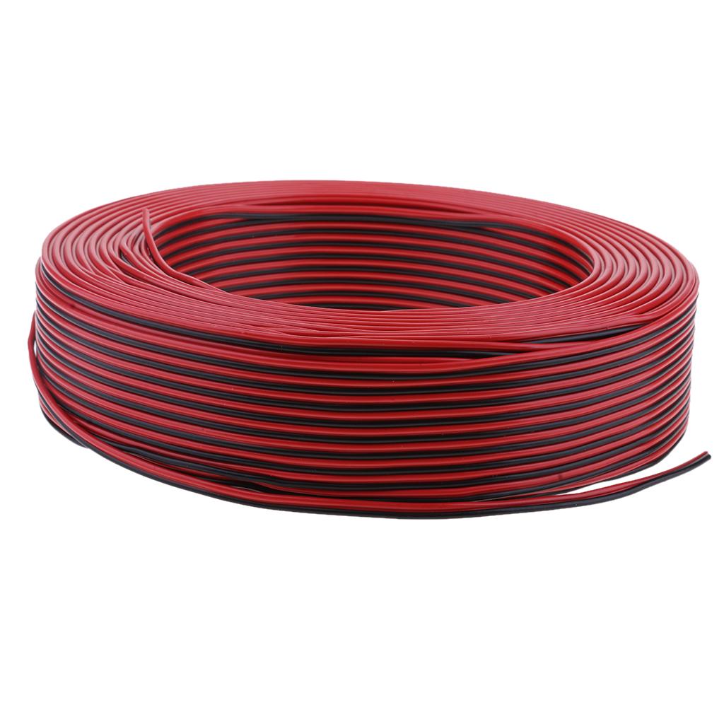 Buy Car Home Outdoor Audio Speaker Wire 0.3mm Square PVC Cable 100Meter ...