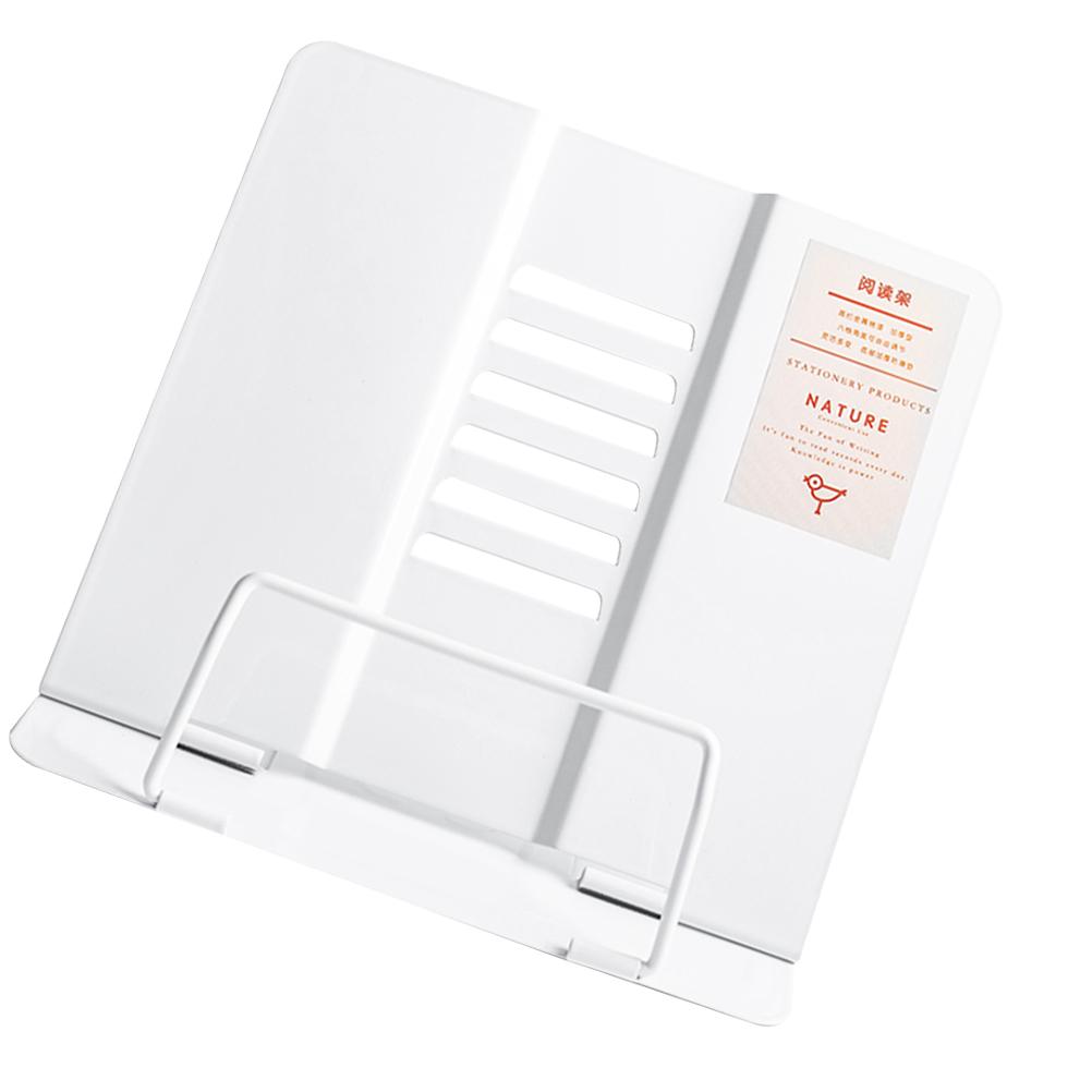 1pc Reading Bracket Portable Metal Bookshelf Reading Shelf Book Reading ...