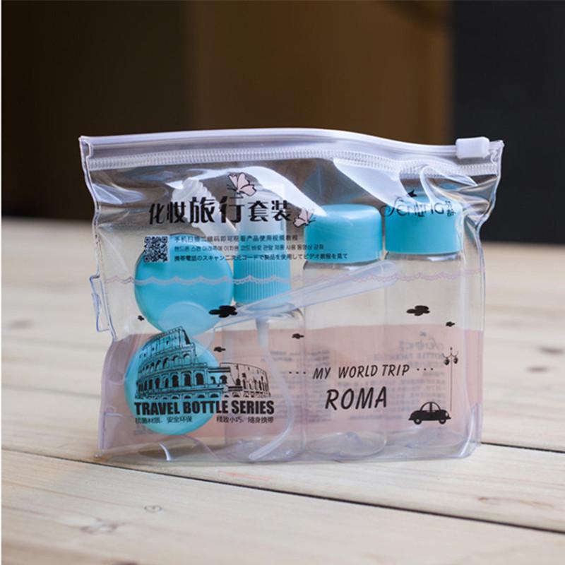 Buy Portable 7pc/Set Mini Travel Accessories Plastic Refillable ...