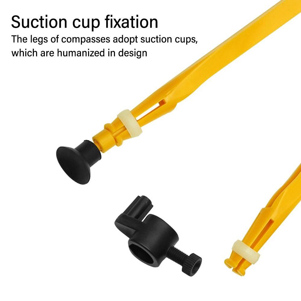 Large Angle Protractor Multi-Size Set Square Professional Teaching Aid ...