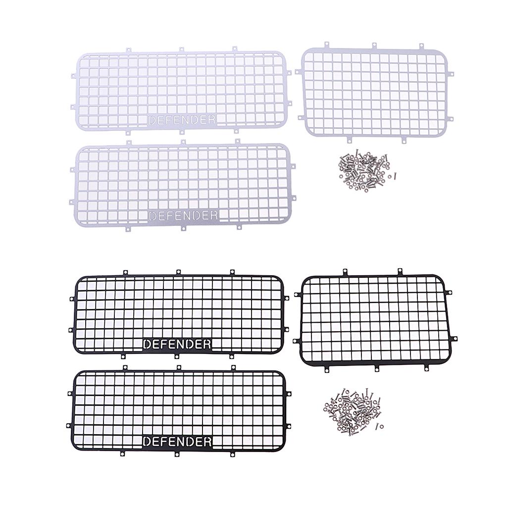 6pcs RC Window Protective Mesh Net Defender for 1/10 Traxxas TRX4 ...