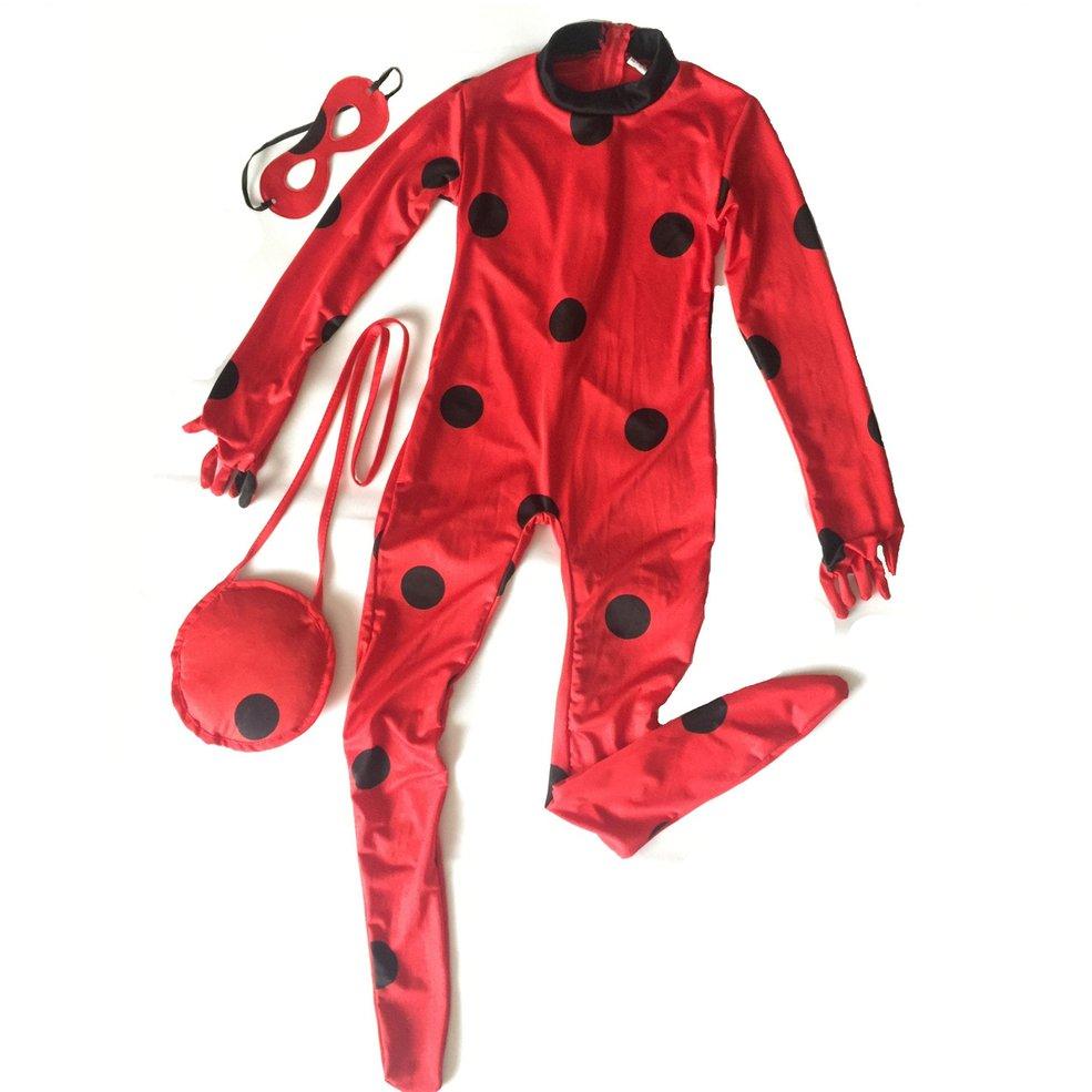 Buy Fashion Gift Girl Kids Costume The Miraculous Ladybug Girl Cosplay ...