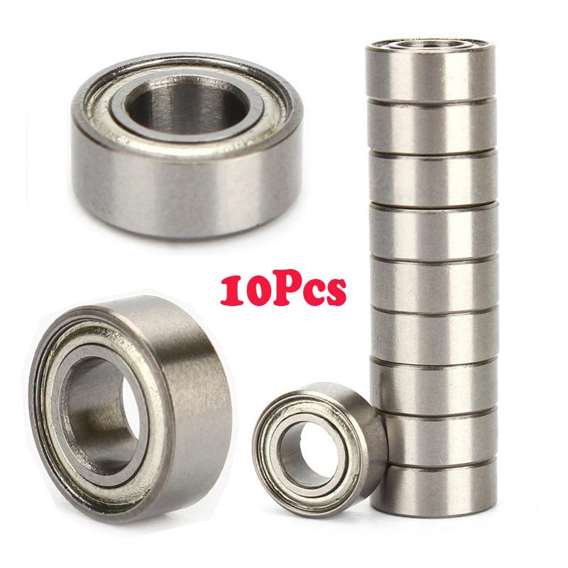 Buy 10Pcs MR105ZZ Miniature Bearings Ball Mini Bearing 5mm X 10mm X 4mm ...