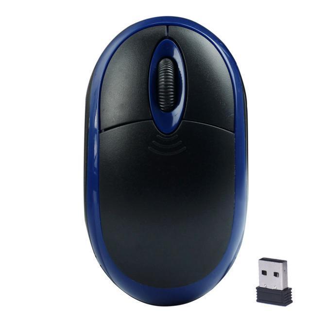 Buy 2.4GHz Wireless Mouse Portable Small Optical Mice USB Receiver Mini ...
