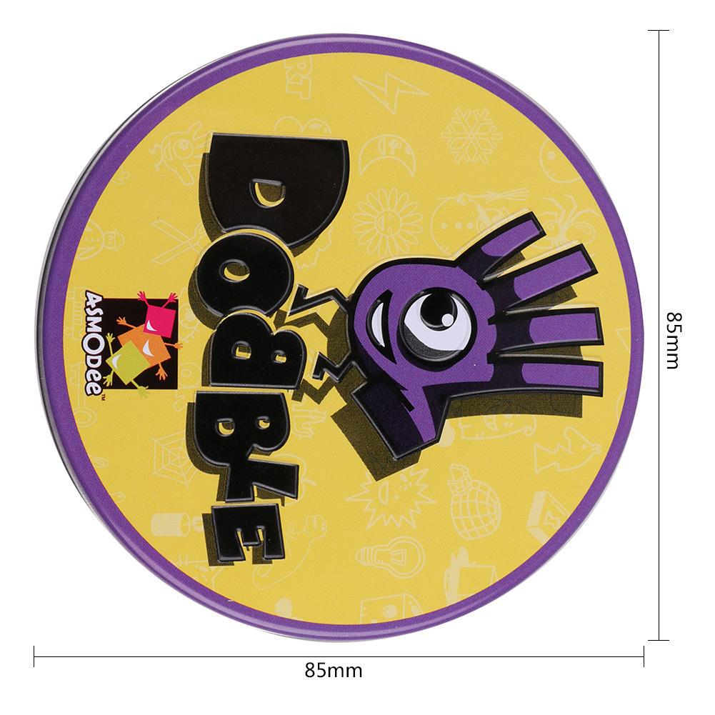 Buy 55pcs Dobble Card Game Family Party Entertainment Kids Playing ...
