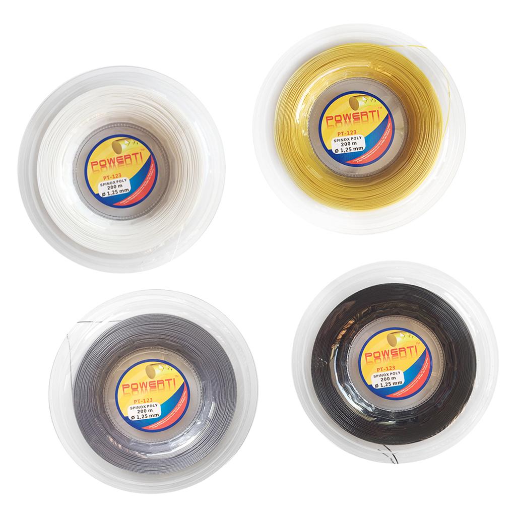 Buy 12m Tennis Racket Racquet String High Elastic Thread Textured Line ...