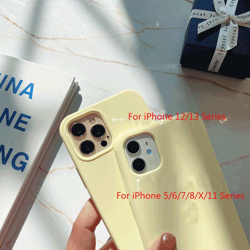 Buy Shockproof Liquid Silicone Back Covers Silica Gel Cases For iPhone ...