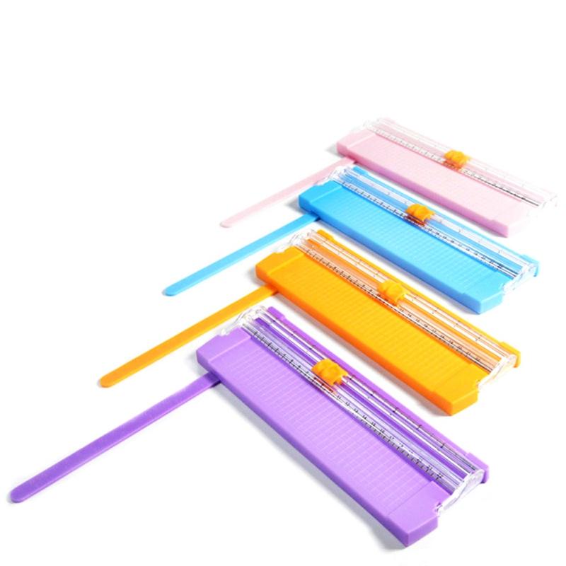 Buy Mini Plastic A5 Sliding Paper Cutter DIY Manual Paper Cutter at ...