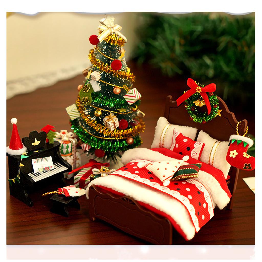 Cheap (Great home)Diy Hut Christmas Hut Wooden Handmade Gift Decoration ...
