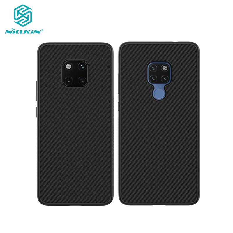 Buy Huawei Mate 20 Cover Nillkin Synthetic Fiber Hard Carbon Fiber ...