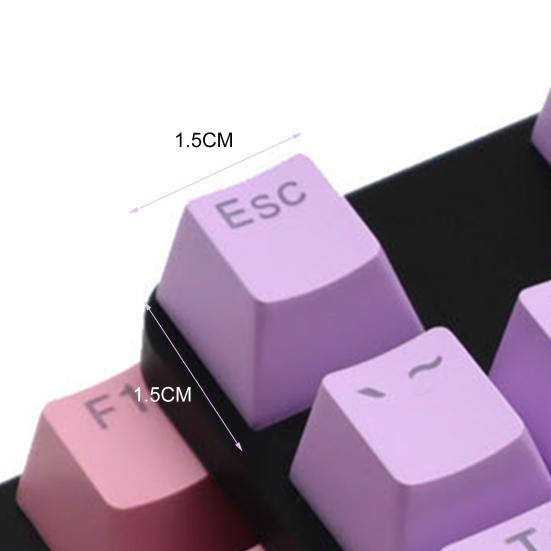 Buy 104Pcs ABS Universal Key Caps Backlight Replacement Mechanical ...