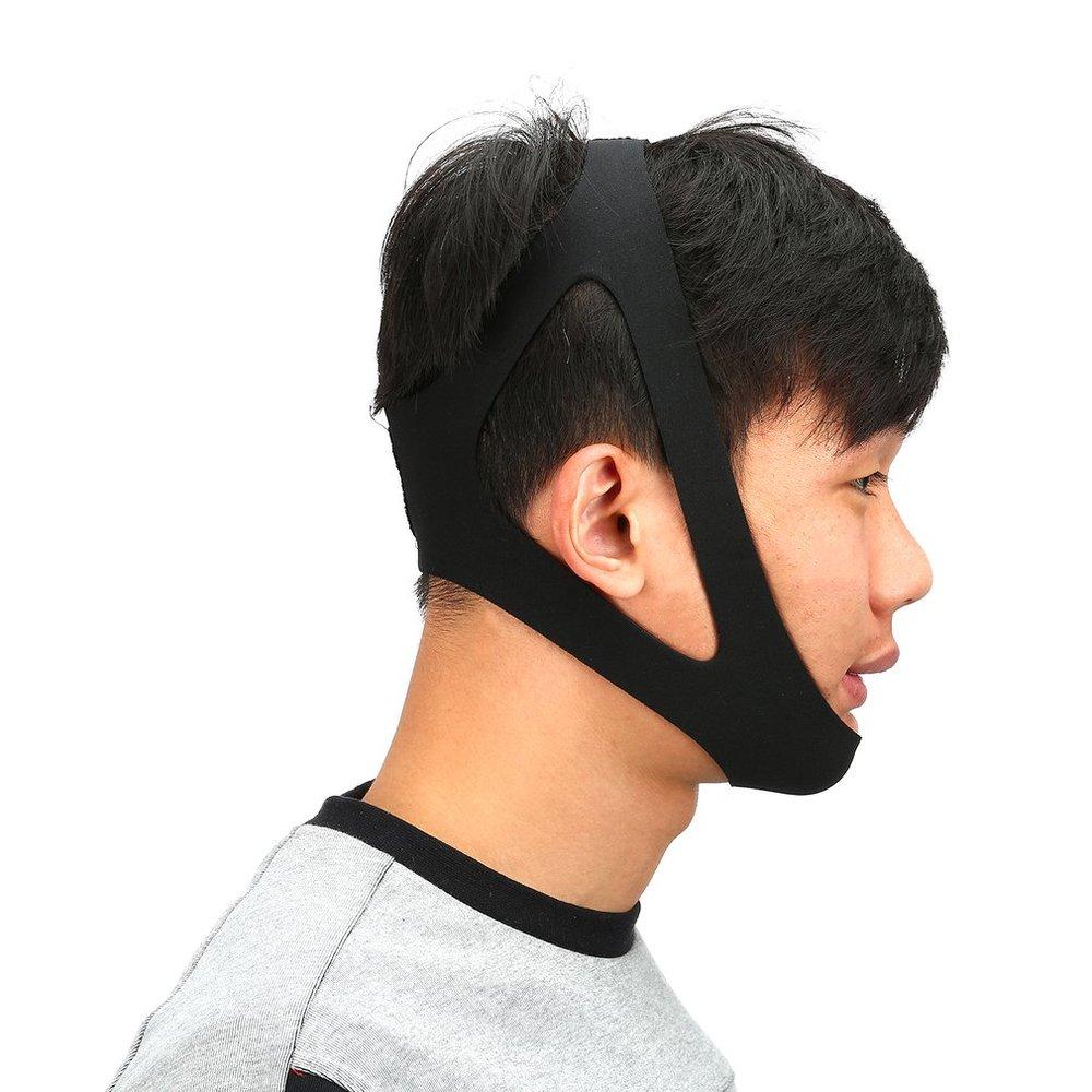 Buy Adjustable Stop Snoring Chin Strap Anti-Snoring Headband Increase ...