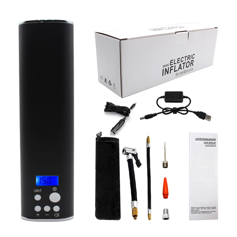 Portable Air Compressor Pump Usb&car Charger Rechargeable Hand-held ...