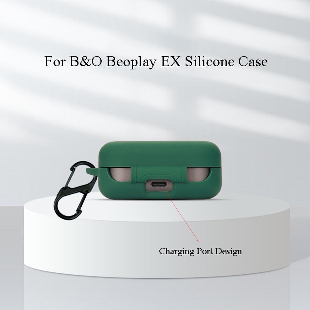 Silica Carrying Case Shockproof Compatible for B&O Beoplay-EX Headphone ...