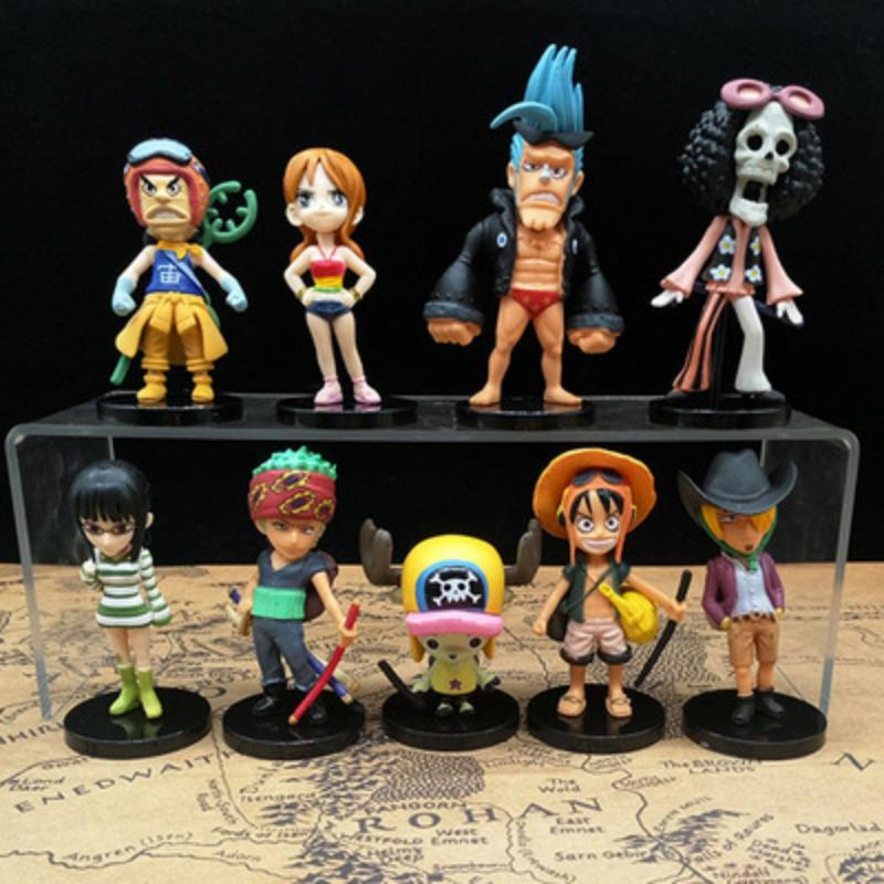 Buy One Piece Luffy Sauron Chopper Doll Anime Doll Decoration Cake ...