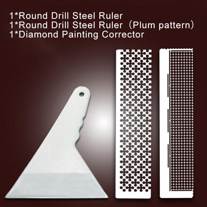 Diamond Painting Net Ruler Drawing Square Round Drill Embroidery Art ...