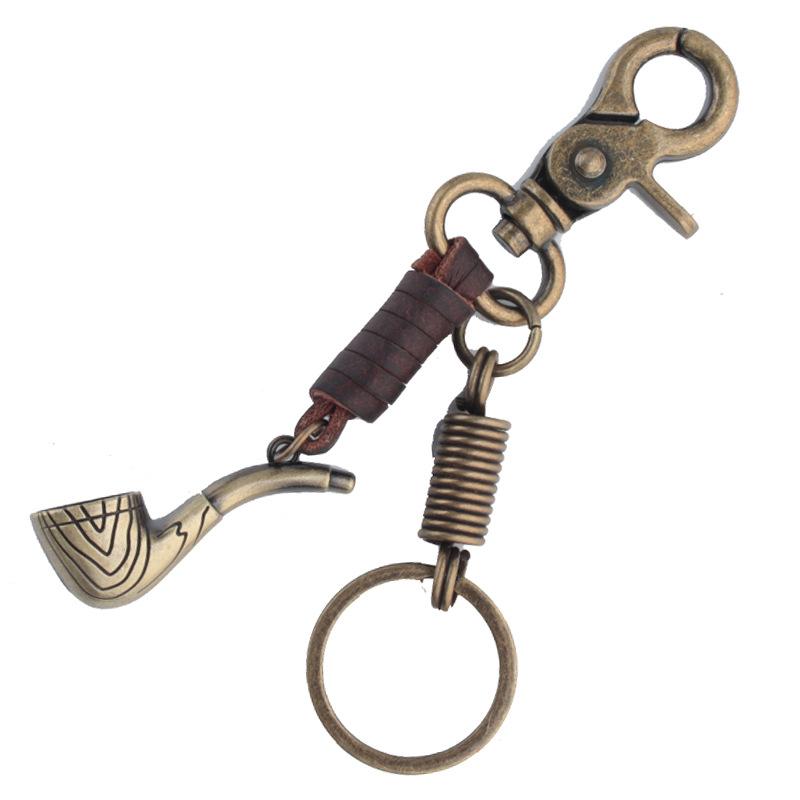 Buy Pipe Vintage Rope Keychain Cute Jewelry Bag Pendant Souvenir Gift ...