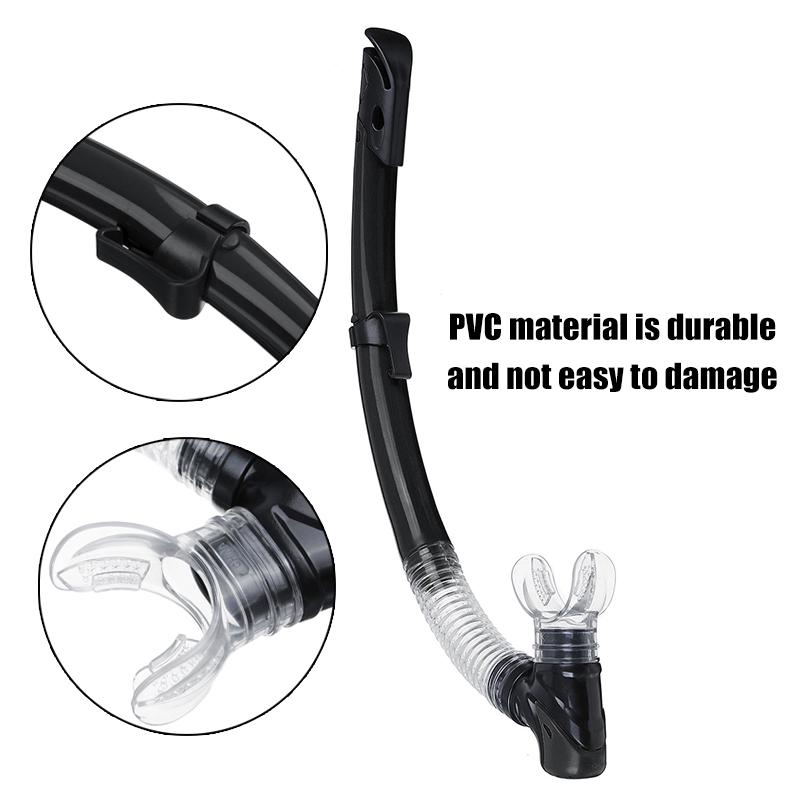 PVC Snorkel Swimming Diving Snorkeling Set Surface Scuba-buy at a low ...
