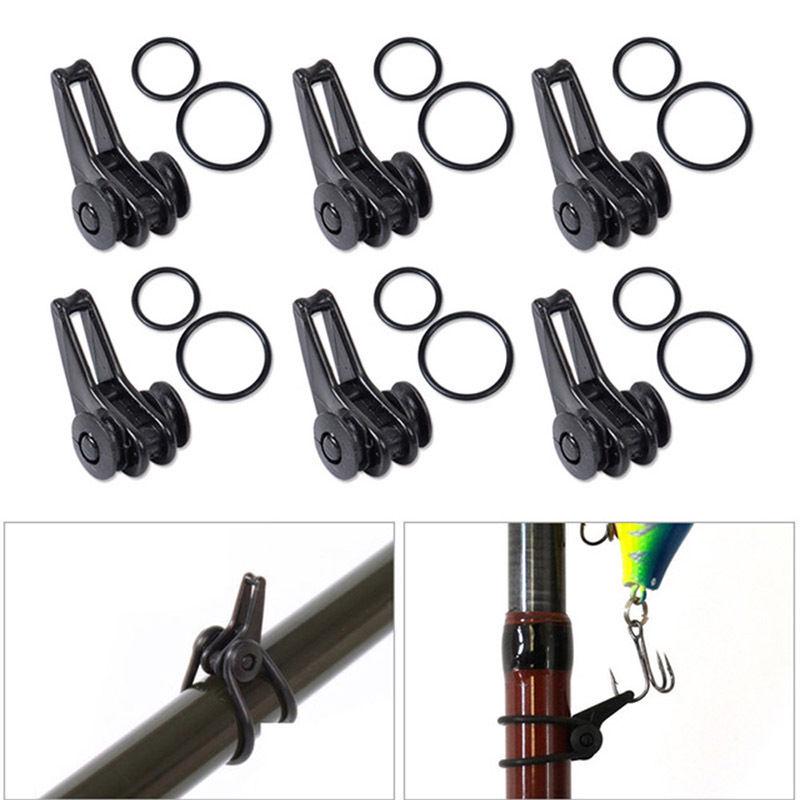 Buy 1 Set Fishing Rod Pole Hook Keeper Lure Spoon Bait Accessories ...