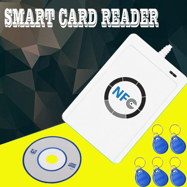 Buy ZONSIN ACR122u NFC Reader Writer 13.56Mhz RFID Copier Duplicator ...