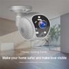 Buy 1080P HD 180 Degree Panoramic PTZ IP Camera Outdoor Waterproof WiFi ...