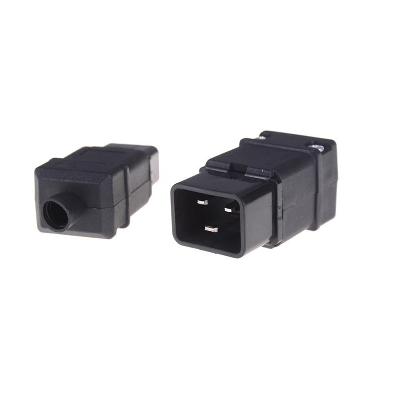 Buy Rewirable Iec C19 Connector C19 Socket Power Cord Adapter Connector ...