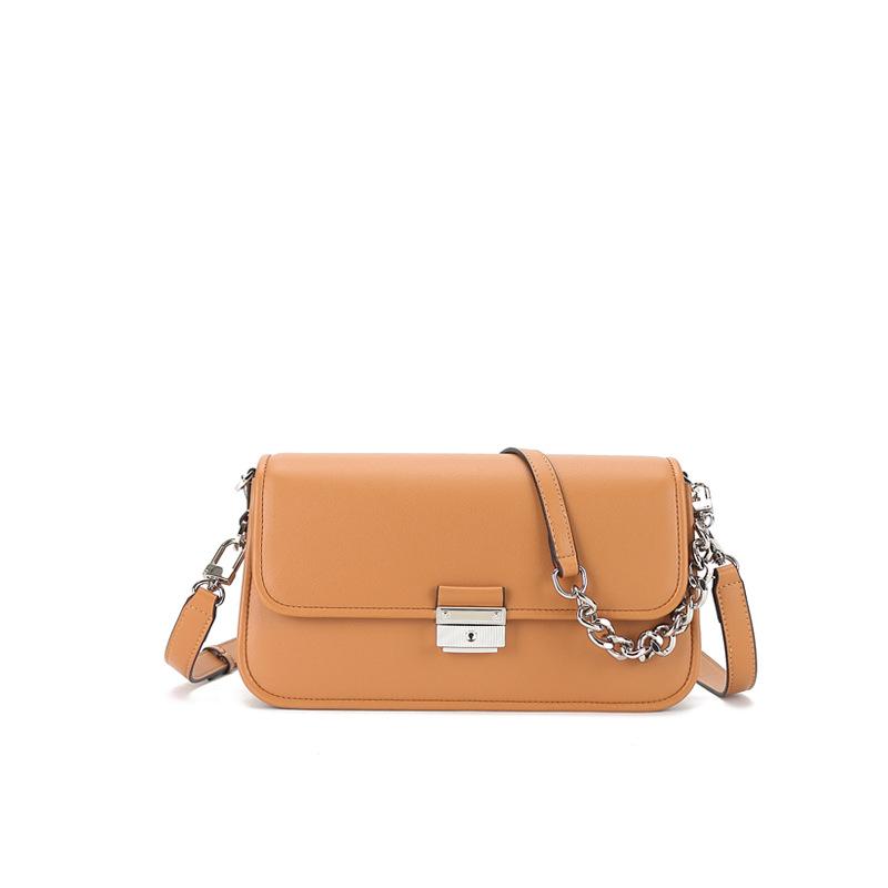 Buy Soft Genuine Leather Long Handel Women's Shoulder Bags Ladies ...