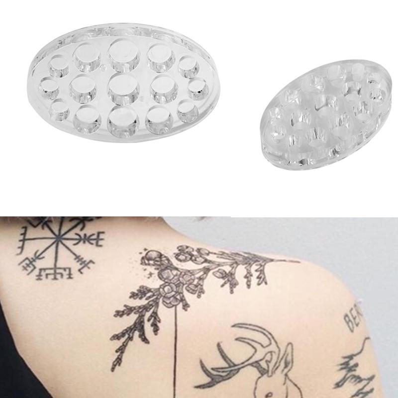 Buy 15 Holes Elliptical Tattoo Cup Holder Acrylic Permanent Ink Holder ...
