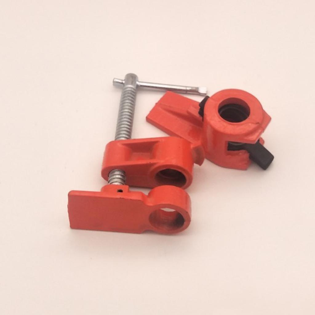 Buy 3/4 Inch Heavy Duty Pipe Clamp Woodworking Wood Gluing Pipe Clamp 3 ...