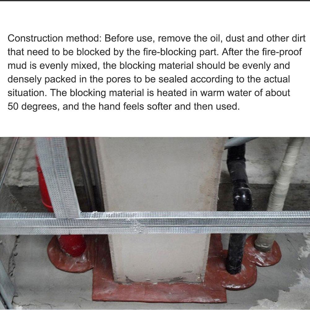 Buy Fireproof Mud Cable Fire Blocking Material Insulation Flame ...