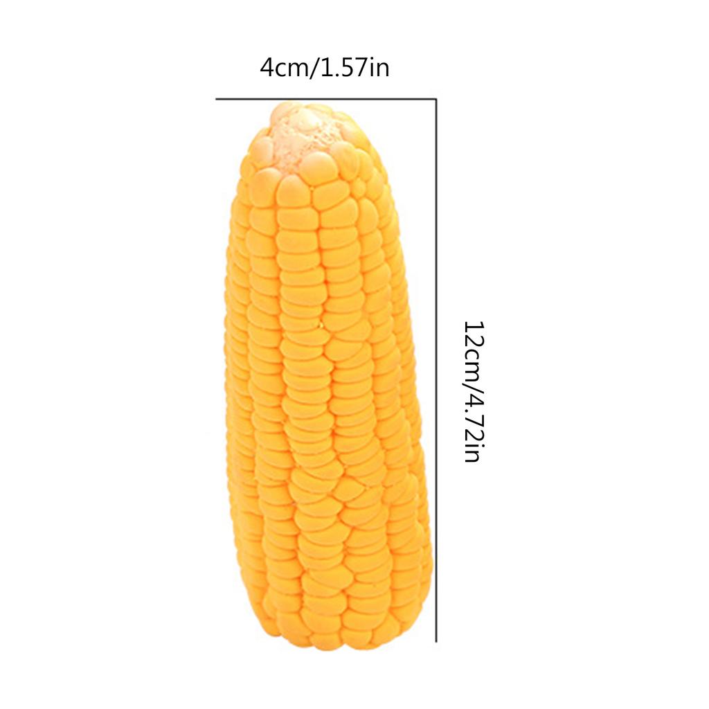 Buy Dog Teething Toys Corn Shape for Aggressive Chewers Nearly ...