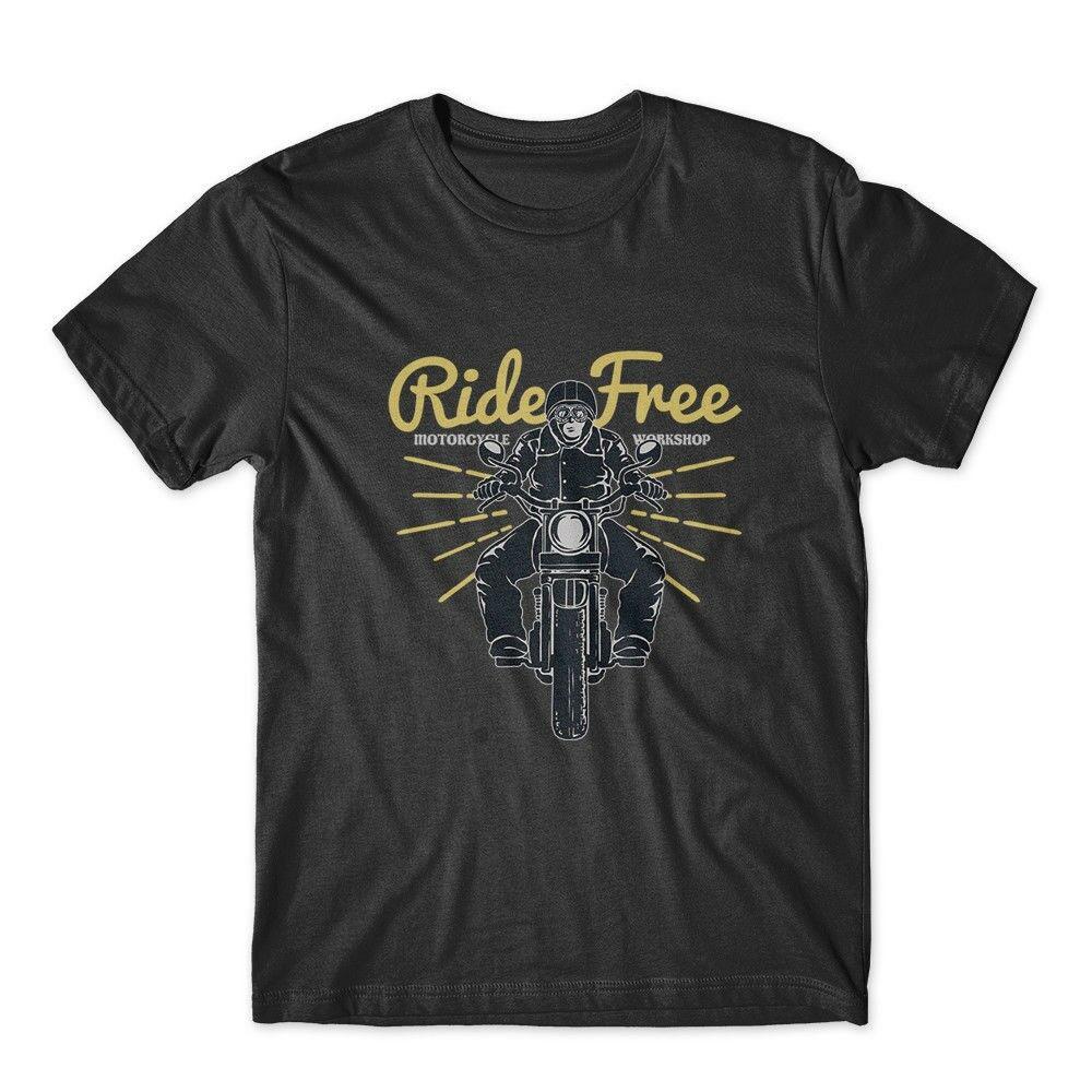 Buy Ride Free T Shirt 100 Cotton Premium Tee O -Neck Hipster Tshirts ...