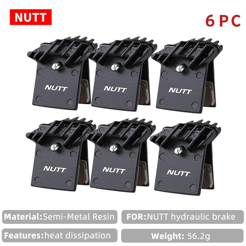 Buy 1 Pair/2pcs NUTT Disc Brake Pad MTB Bicycle Hydraulic Caliper Heat ...