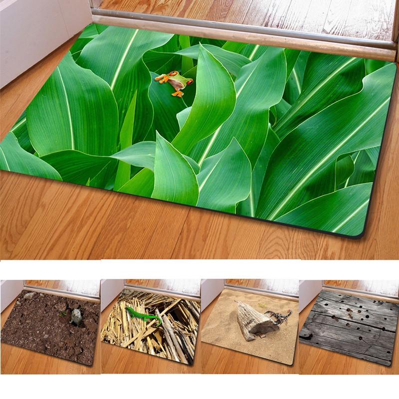 Buy Funny 3D Animal Doormat Square Chameleon Ant Carpet Modern Home ...